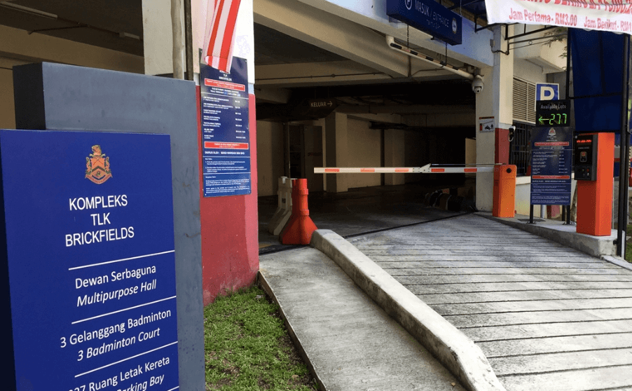 Kompleks TLK Brickfields Parking Rate