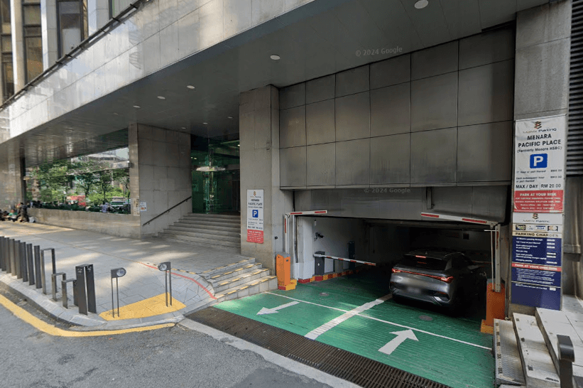 Menara Pacific Place Parking Rate