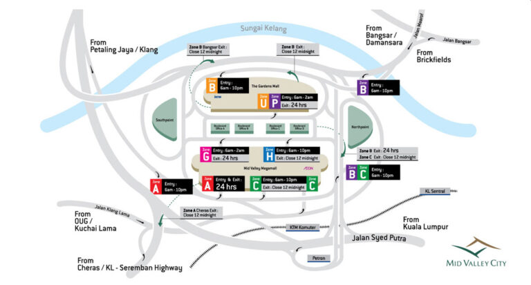 Mid Valley Megamall Parking Info