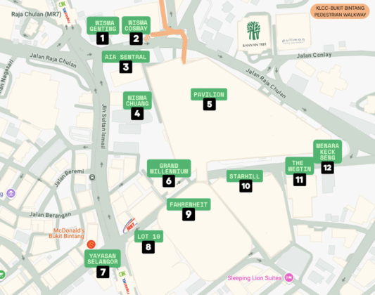 The Starhill / JW Marriott Parking Info