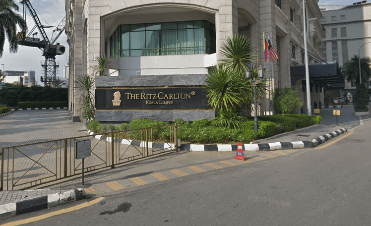 The Ritz-Carlton Kuala Lumpur Parking Rates