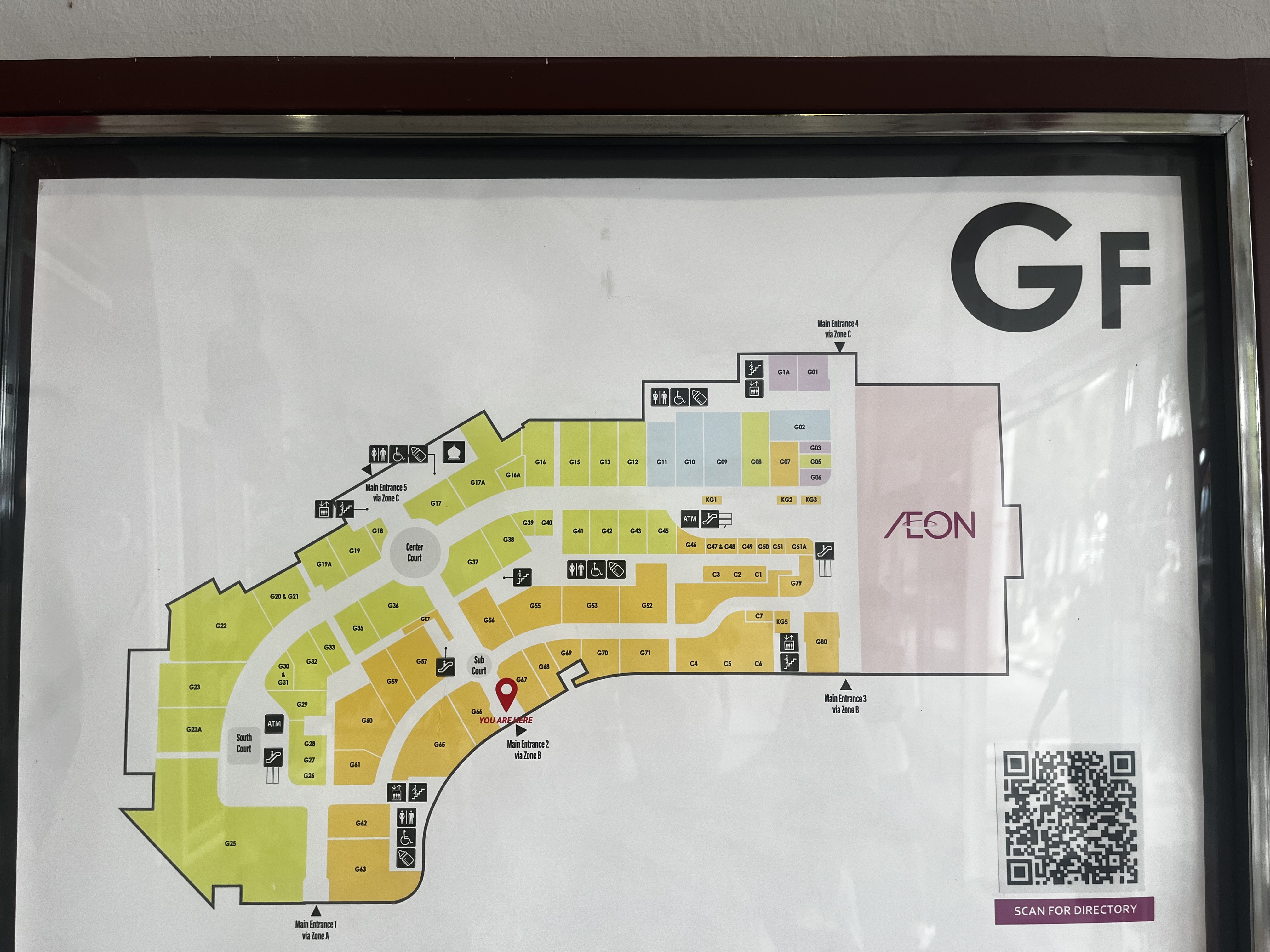AEON Station 18's Floor Plan